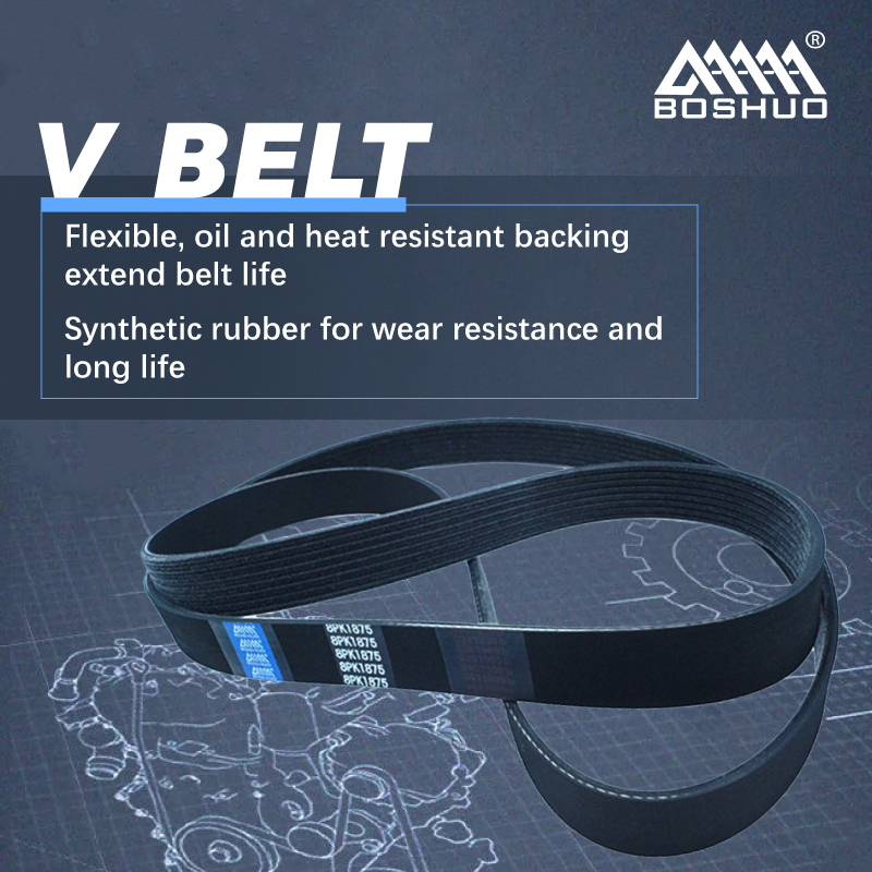 Working principle and application of transmission belt - Xingtai Boshuo Rubber Belts Co.,Ltd